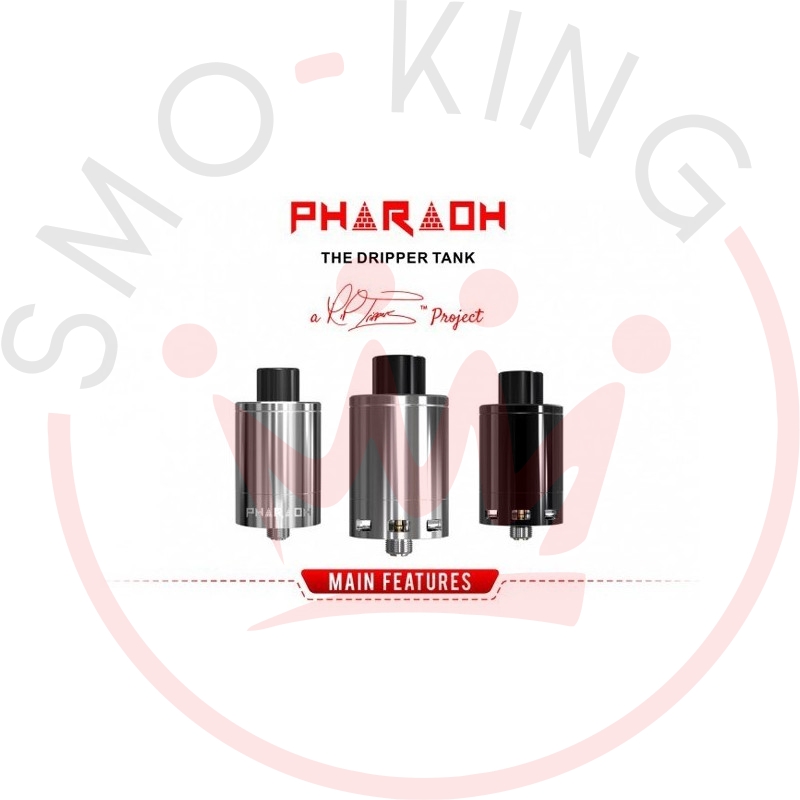 Pharaoh The Dripper Tank Rip Trippers Digiflavor 25mm Black