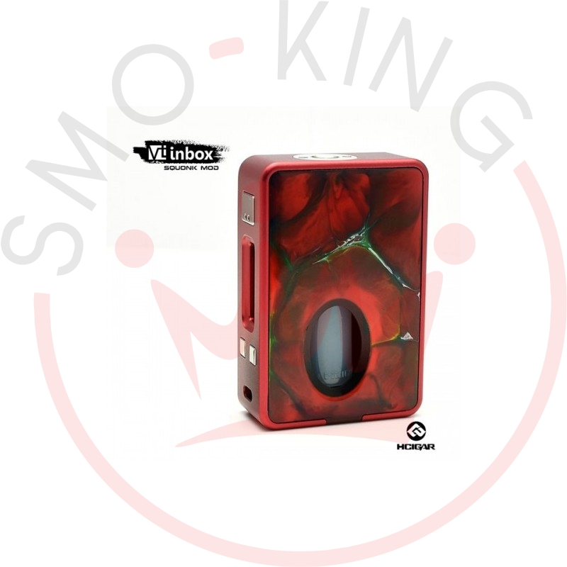 HCIGAR VT INBOX Squonker RED Solo Box 75watt Dna Evolv Smo-KingShop.it