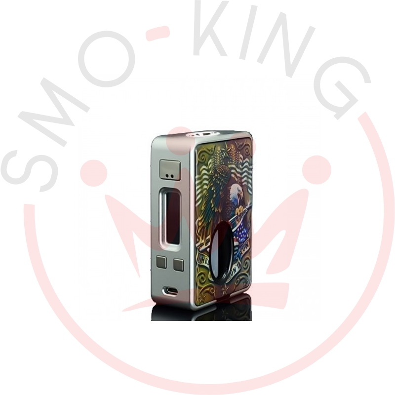 HCIGAR VT INBOX Squonker Silver Solo Box 75watt Dna Evolv Smo-KingShop