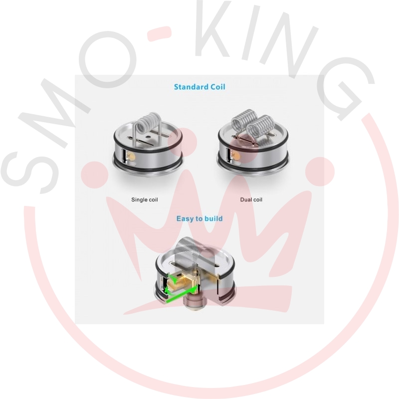 Vandy Vape Mesh Rda Atomizer Regenerable With Pin Bf 24mm Silver