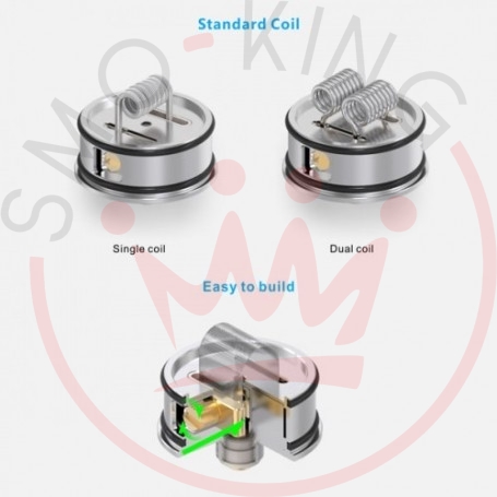 Vandy Vape Mesh Rda Atomizer Regenerable With Pin Bf 24mm Black