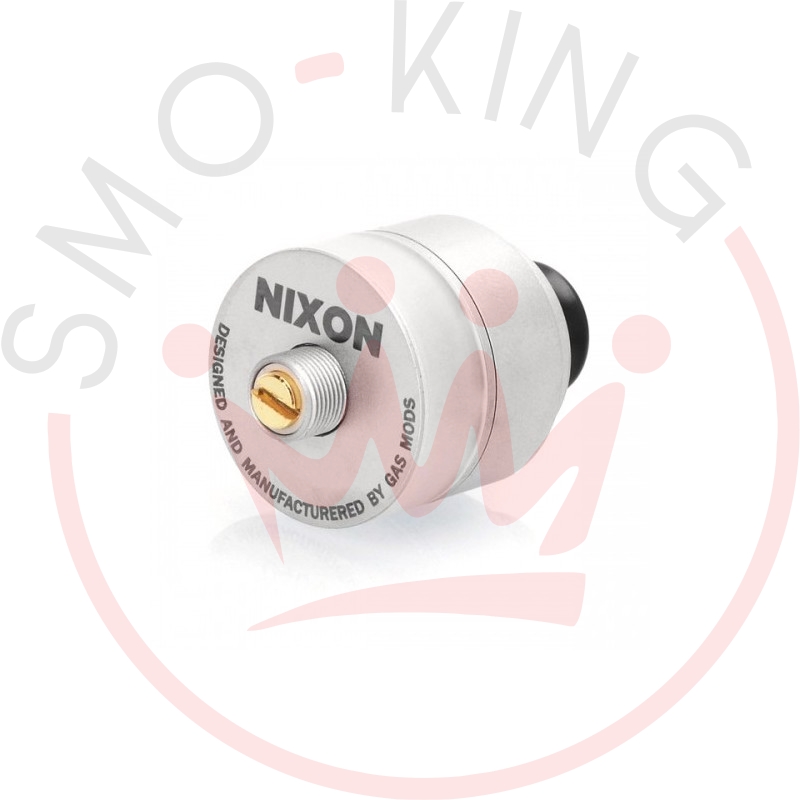 Gas Mods Nixon Rdta V1.5 Atomizer Bottom Feeder 22mm Silver