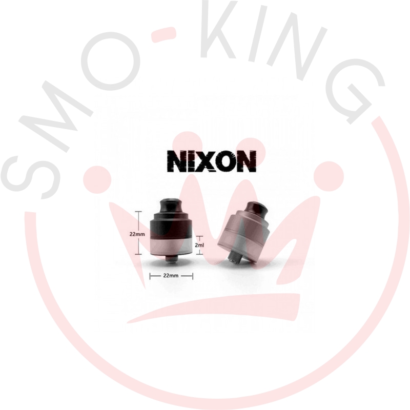 Gas Mods Nixon Rdta V1.5 Atomizer Bottom Feeder 22mm Silver
