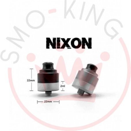 Gas Mods Nixon Rdta V1.5 Atomizzatore Bottom Feeder 22mm Silver