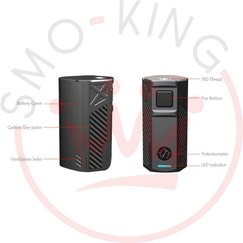 Tesla Invader 2/3 Box Mod Elettronica Smo-kingshop.it
