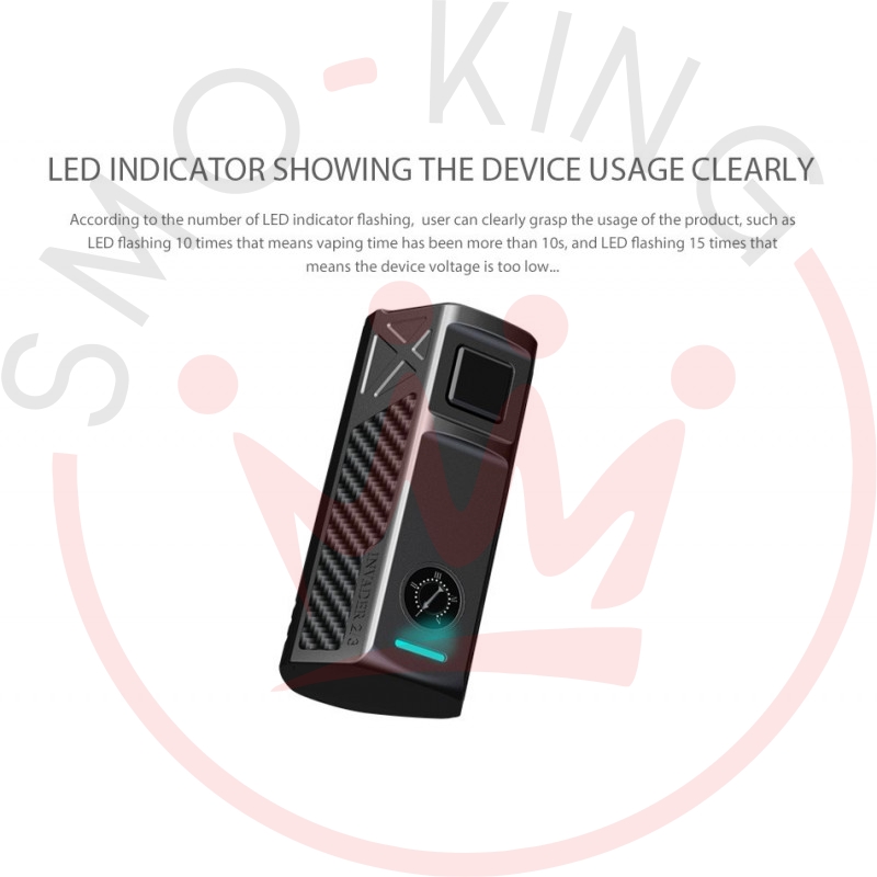 Tesla Invader 2/3 Box Mod Elettronica Smo-kingshop.it