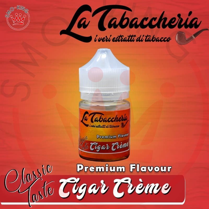 Cigar Crème Classic Taste Liquido La Tabaccheria Aroma 20ml Smo-King