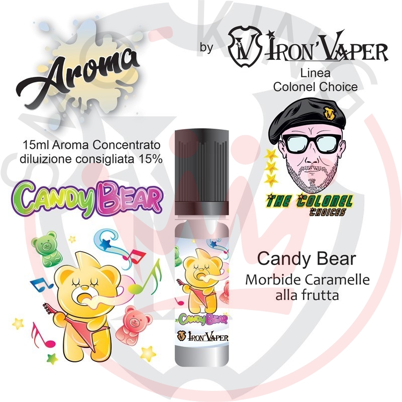 Iron Vaper Candy Bear Aroma 15 ml Smo-KingShop.it