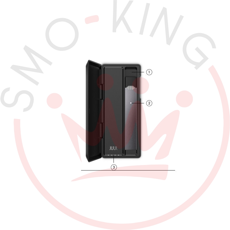 Juul Portable Charging Case Smo-KingShop.it