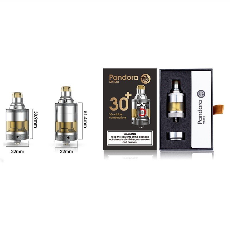 Yachtvape Pandora MTL Atomizer Smo-KingShop.it