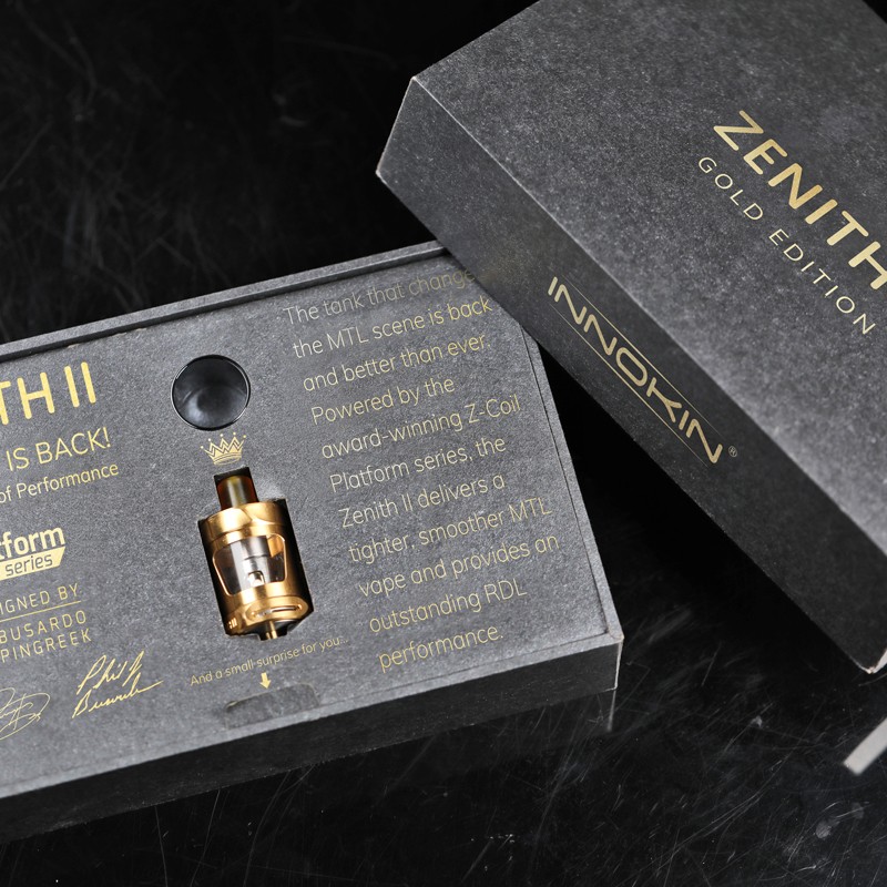 ZENITH 2 Gold LIMITED EDITION Innokin Smo-KingShop.it