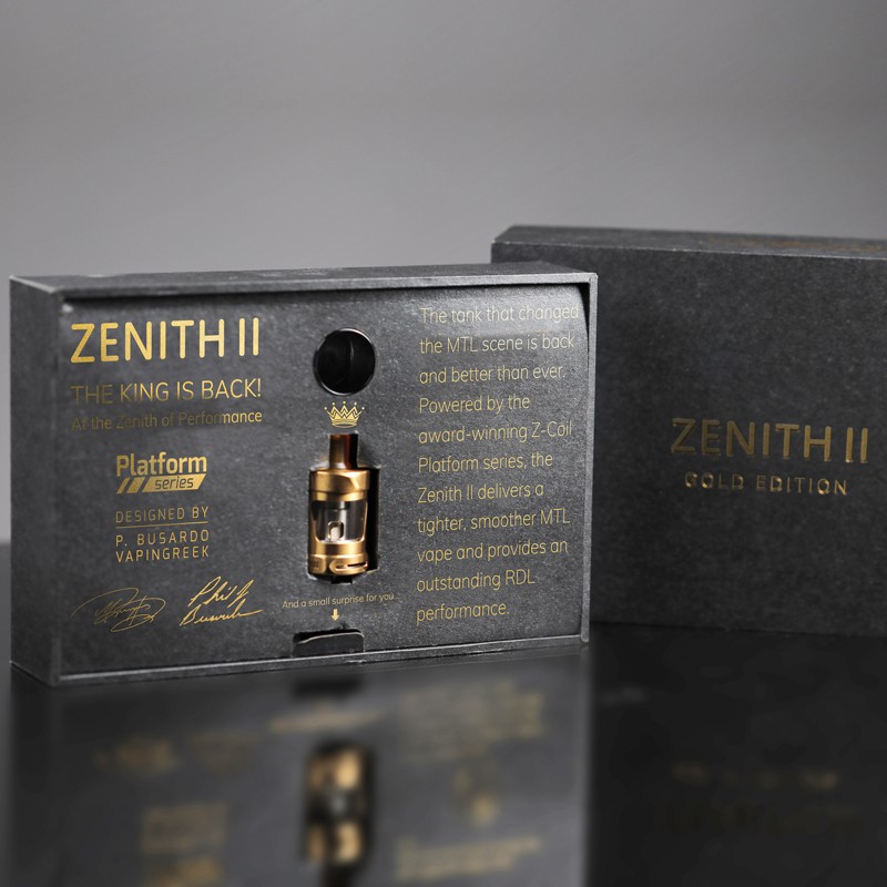 ZENITH 2 Gold LIMITED EDITION Innokin Smo-KingShop.it