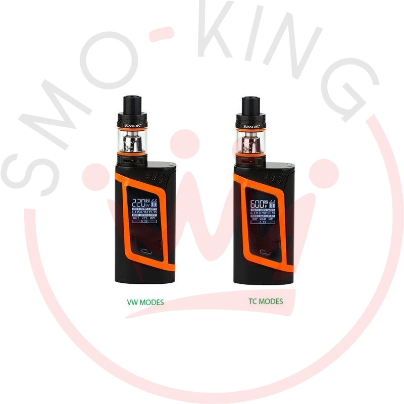 Smok Alien Box Mod Kit Tc 220w Con Tfv8 Baby Blackorange