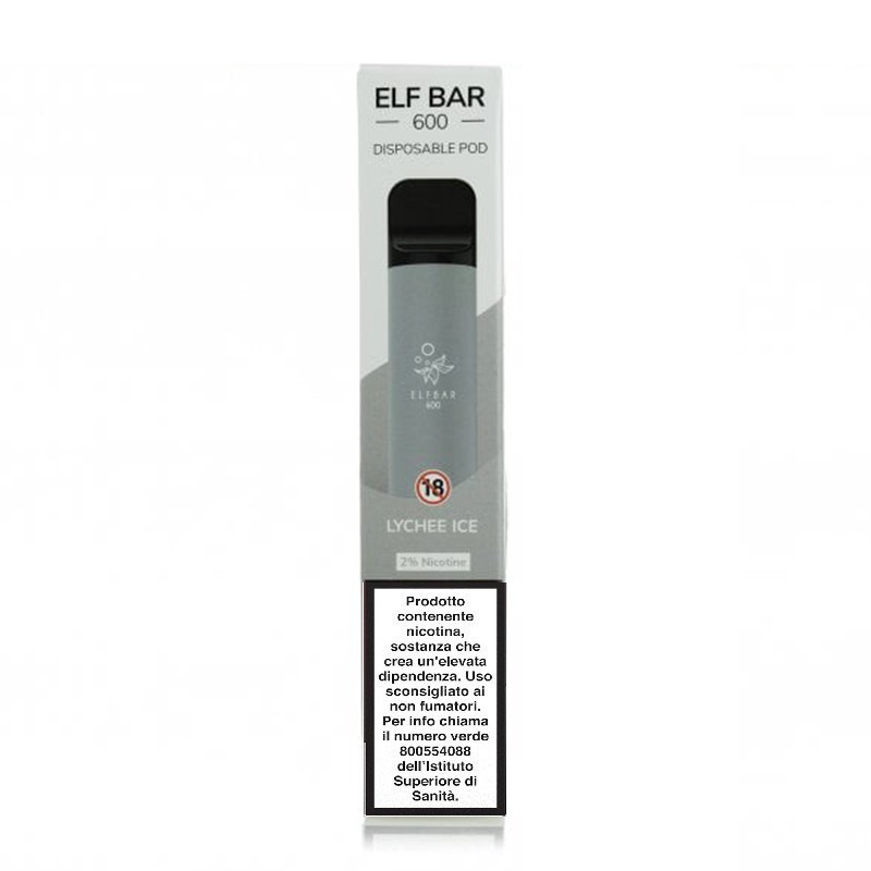 Elf Bar 600 Lychee Ice Disposable Cigarette | Smo-kingShop.it