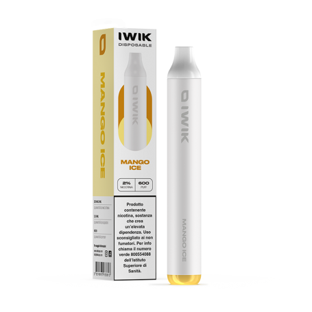 IWIK Mango Ice 400mAh Sigaretta Usa e Getta 600 Puff | Smo-KingShop