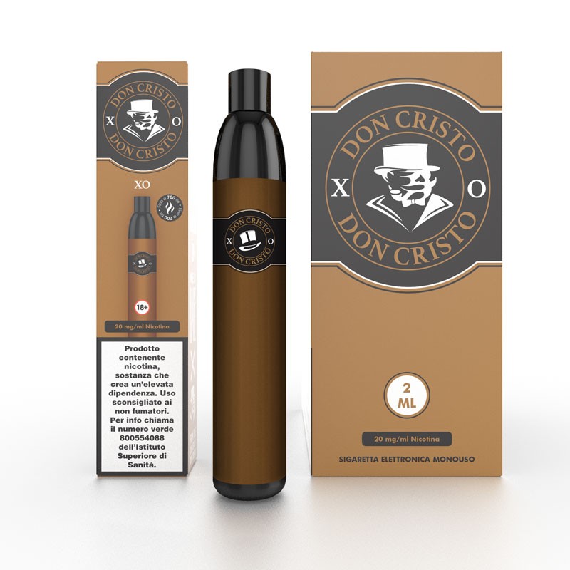 Don Cristo XO 400mAh Disposable Cigarette 600 Puff PGVG Labs