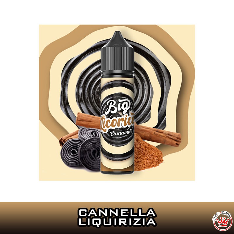 LICORICE CINNAMON Big Cream Aroma Scomposto 20 ml BIG | SmoKing