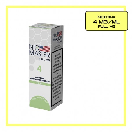 Base FULL VG 10 ml Nicotine Base Nic Master | SmoKing