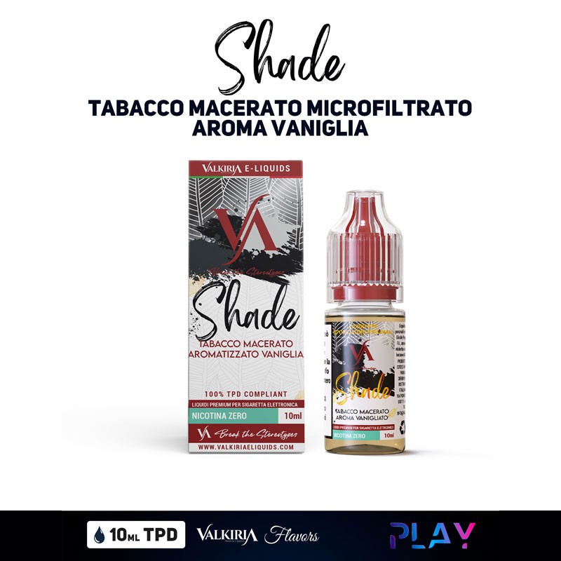 Shade Play Liquido Pronto Nicotina 10 ml Valkiria | SmoKingShop.it