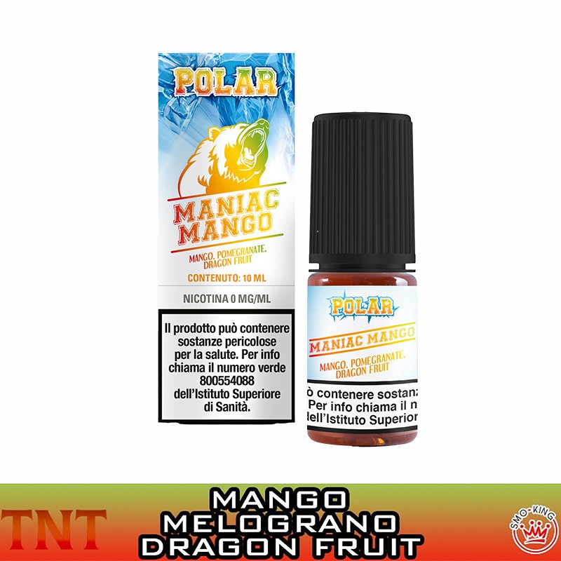 MANIAC MANGO Polar 10 ml Liquido Nicotina Tnt Vape | SmoKingShop