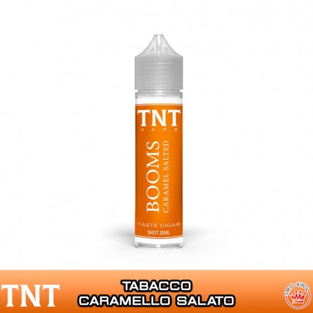 BOOMS CARAMEL SALTED Aroma 20 ml in 60 TNT Vape | SmoKingshop