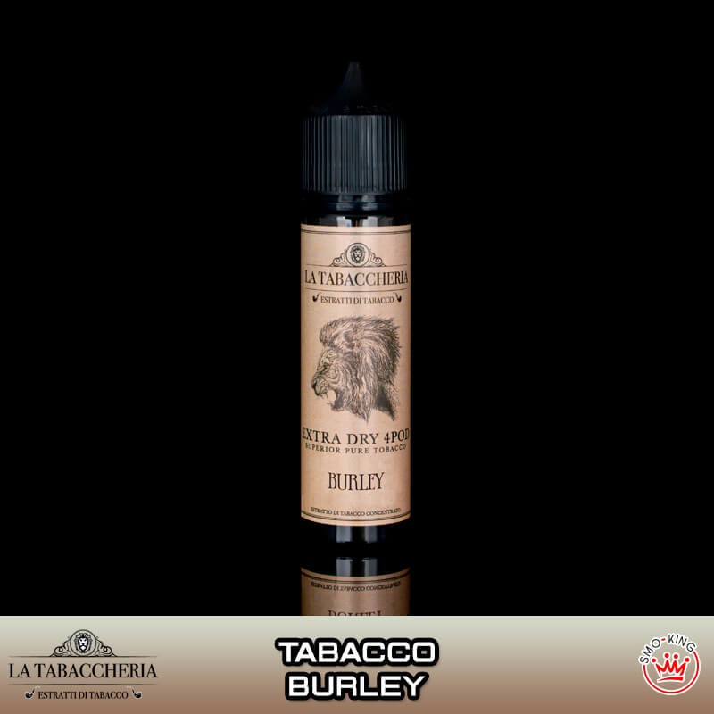 BURLEY Extra Dry 4Pod PURE TOBACCO Aroma 20 ml La Tabaccheria