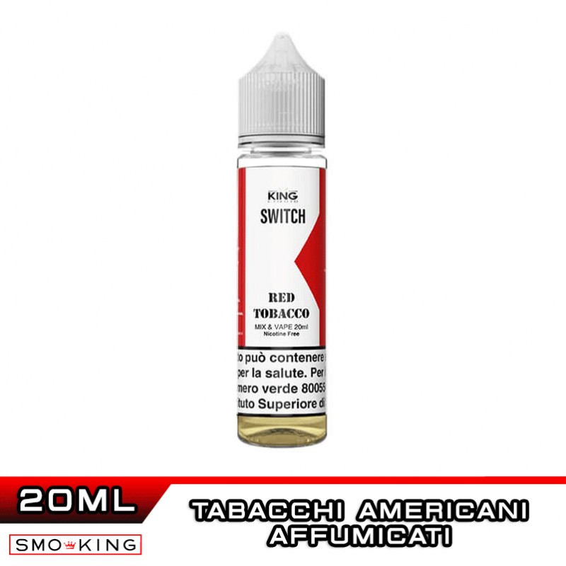 SWITCH Red Tobacco Mix&Vape 20 ml King Liquid