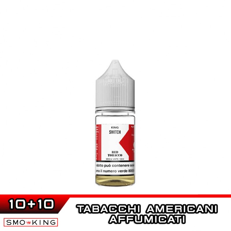 SWITCH Red Tobacco Mix&Vape 10+10 ml King Liquid