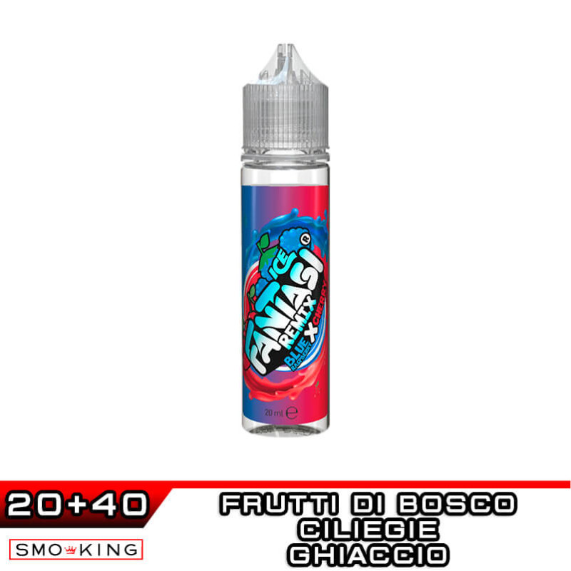 Blue Raspberry X Cherry ICE FANTASI REMIX Aroma Shot 20 ml Vape Juice
