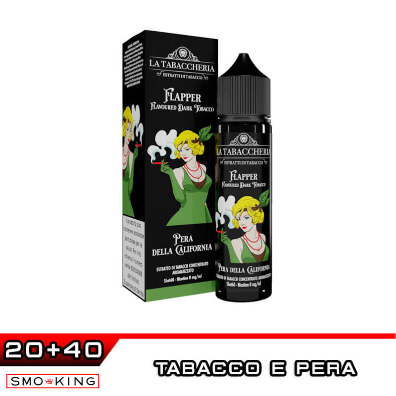 Pera della California Flapper Juice Tobacco Extra Dry 4Pod Aroma 20 ml ...