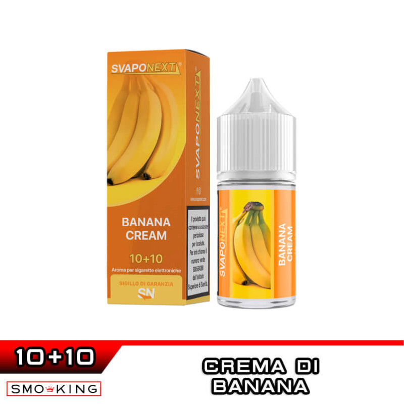 BANANA CREAM Mini Shot 10+10 ml SvapoNext