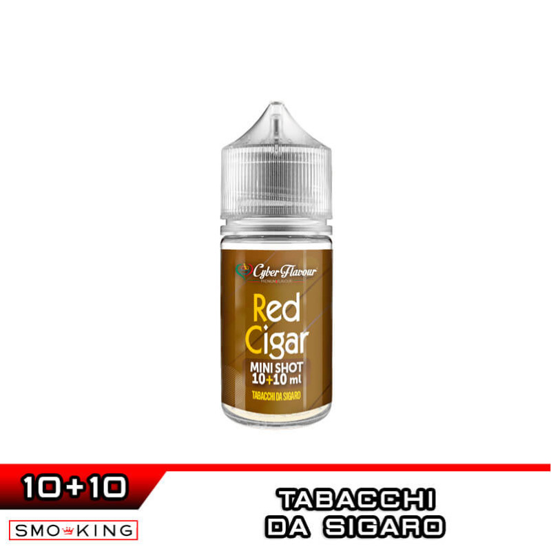 Cyber Flavour RED CIGAR Mini Shot 10ml | Smo-king