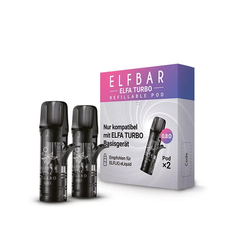 ELFA TURBO Open POD Ricaricabile Elfbar 2 Pezzi
