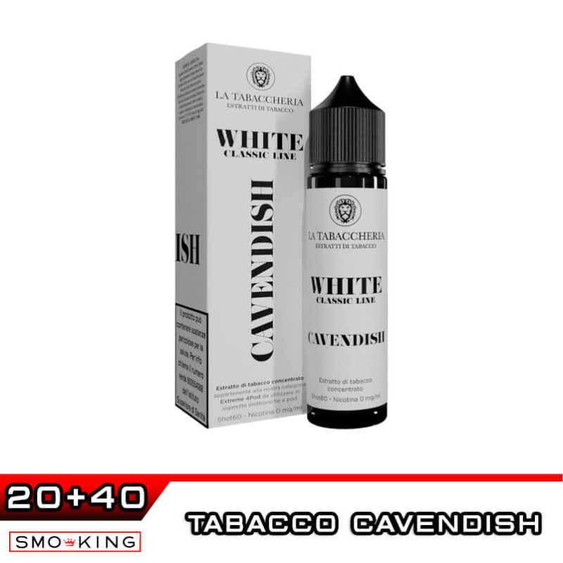 WHITE CAVENDISH Classic Line Aroma Shot 20 ml La Tabaccheria