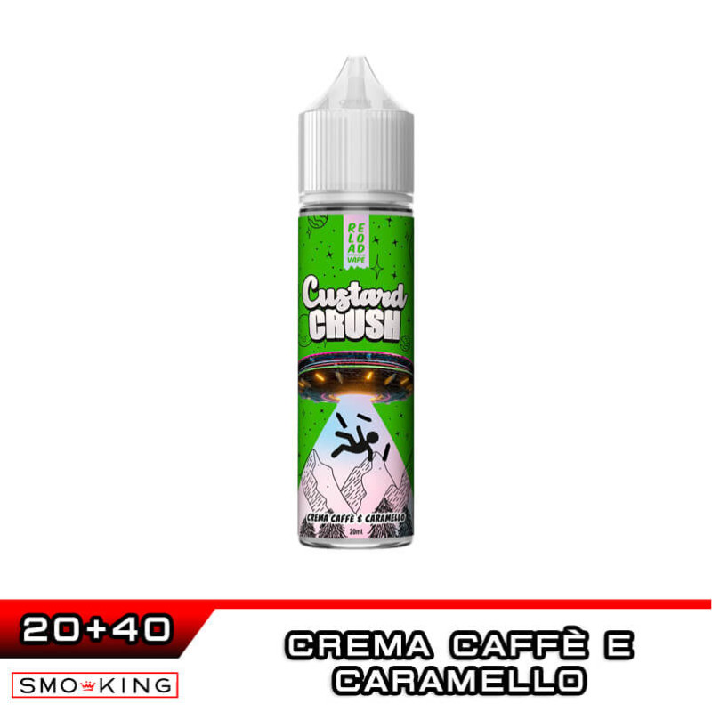 CREMA CAFFÈ E CARAMELLO Custard Crush Aroma 20 ml Reload Vape