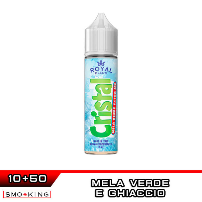 Cristal MELA VERDE EXTRA ICE Royal Blend Shot 10ml in 60ml