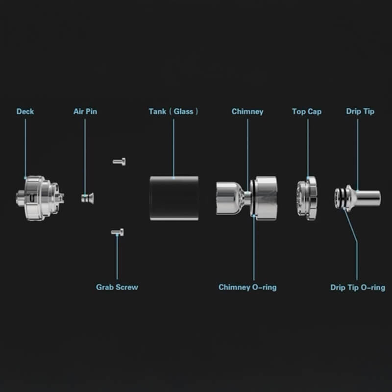 TRINITY MTL RTA Atomizer Ambition Mods