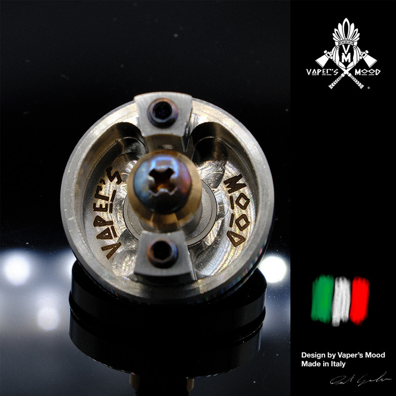SACHEM BLACK RDA Atomizzatore 24mm Vaper's Mood