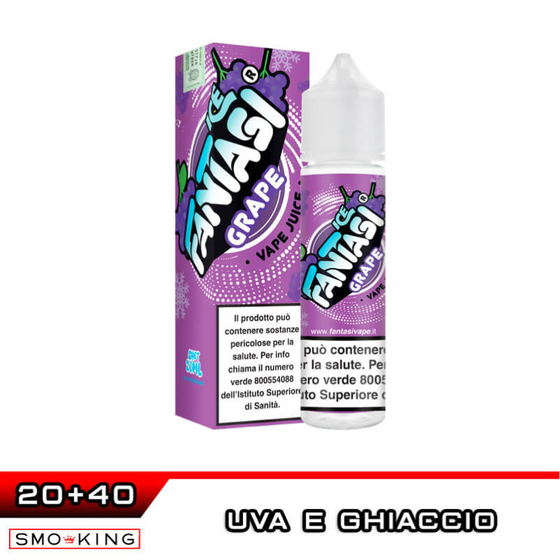 GRAPE Ice Fantasi Aroma Shot 20 ml VAPE JUICE