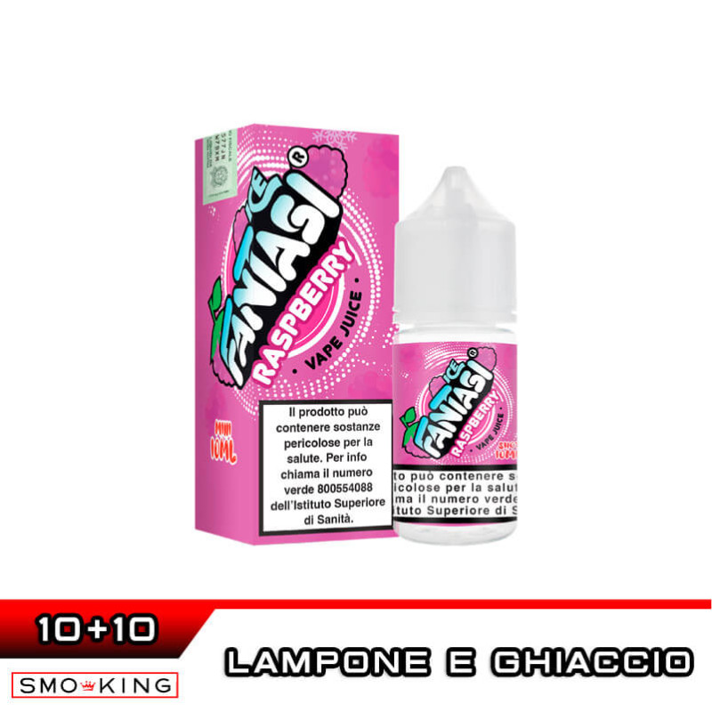 RASPBERRY ICE FANTASI Mini Shot 10+10 ml Vape Juice