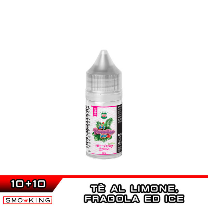 STRAWBERRY LEMON It's Paradise Ice Mini Shot 10+10 Reload Vape