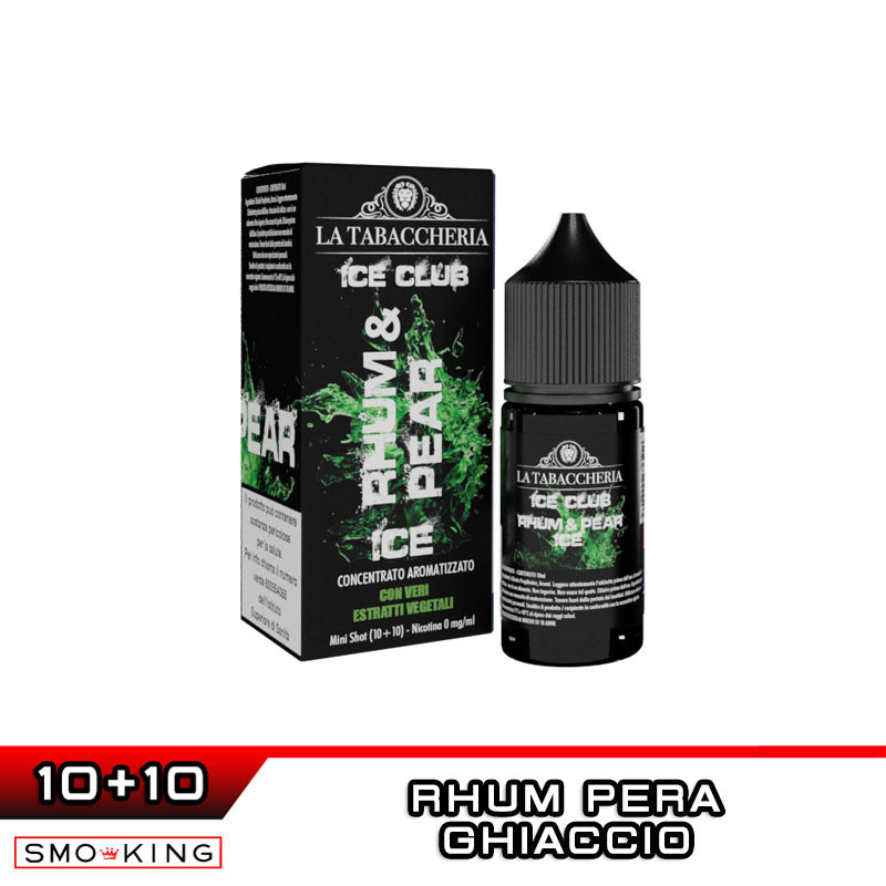 Ice Club RHUM & PEAR ICE Mini Shot 10+10 ml La Tabaccheria