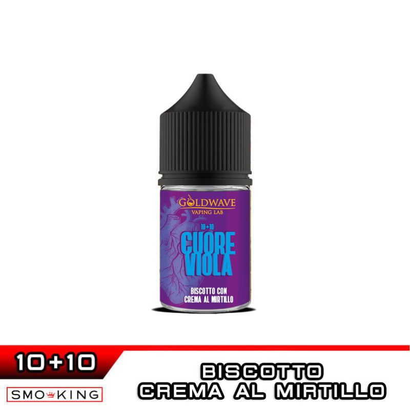 CUORE VIOLA Mini Shot 10+10 ml Goldwave