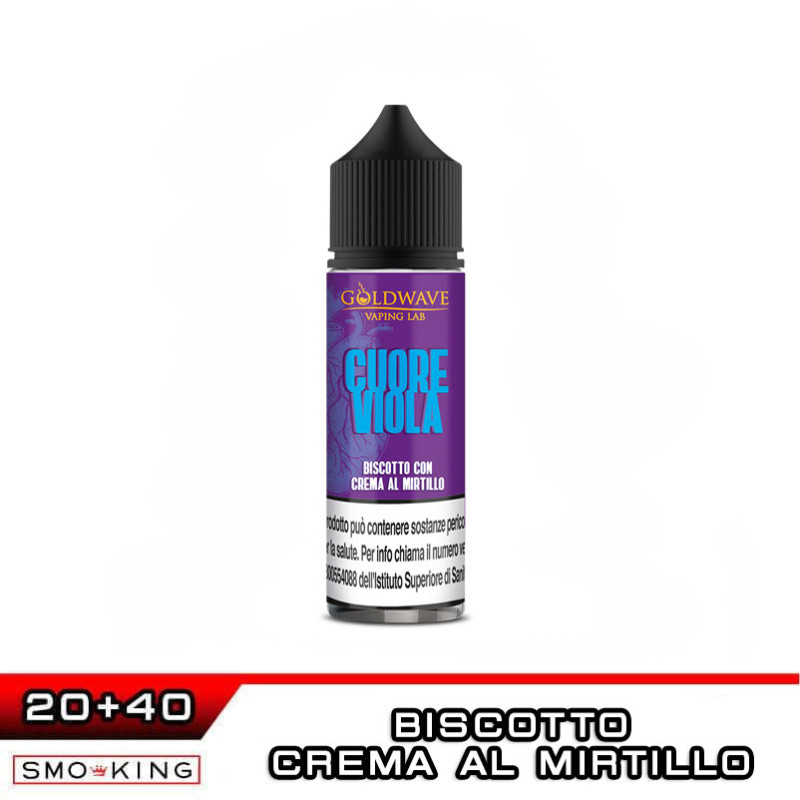 CUORE VIOLA Goldwave Liquido Shot 20ml | Smo-king