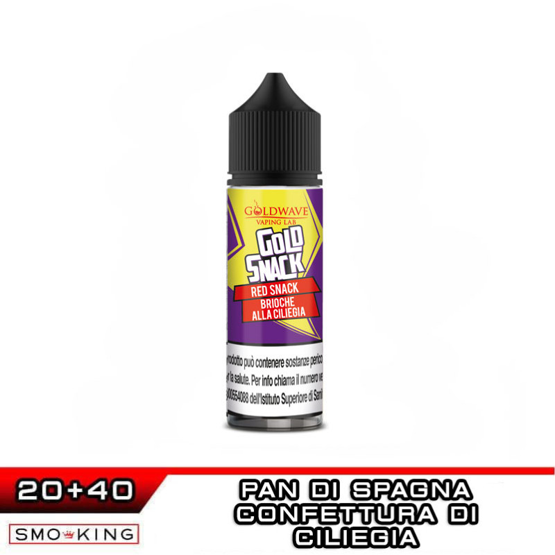 RED SNACK Goldwave SHOT 20ml | Smo-kingShop