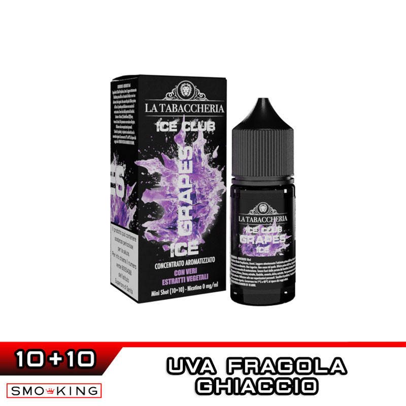 Ice Club GRAPES ICE Mini Shot 10+10 ml La Tabaccheria