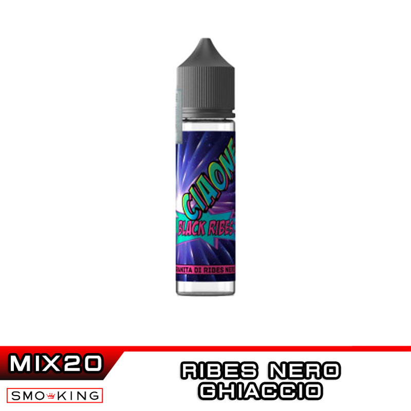CIAONE BLACK RIBES Moss Vape Liquido Shot 20ml PUFF
