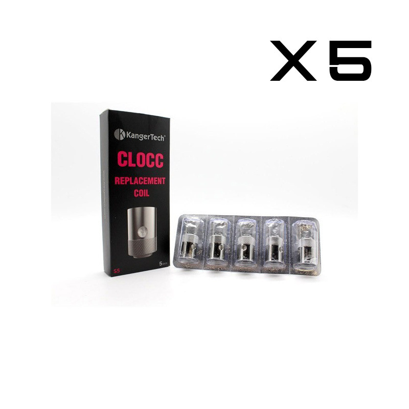 Kangertech Clocc Per Cl Tank 0,5ohm Sus316l Ct 5 Pezzi