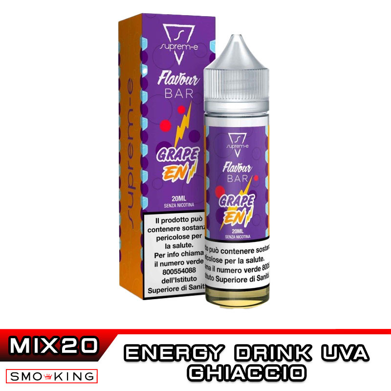 Grape Energy FLAVOUR BAR Mix&Vape 20 ml Suprem-e