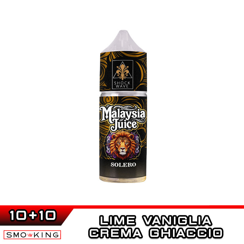 SOLERO Malaysia Juice Mini Shot 10+10 ml Shock Wave by ADG